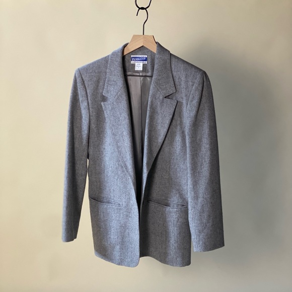 Pendleton | Jackets & Coats | Vintage Pendleton Wool Blazer | Poshmark